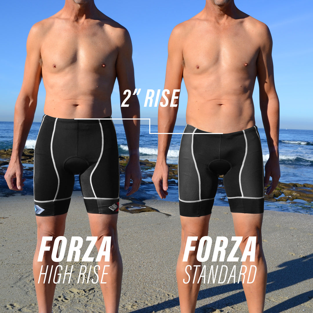 Men's Forza Tri Short Highrise 4-Pocket – De Soto Sport